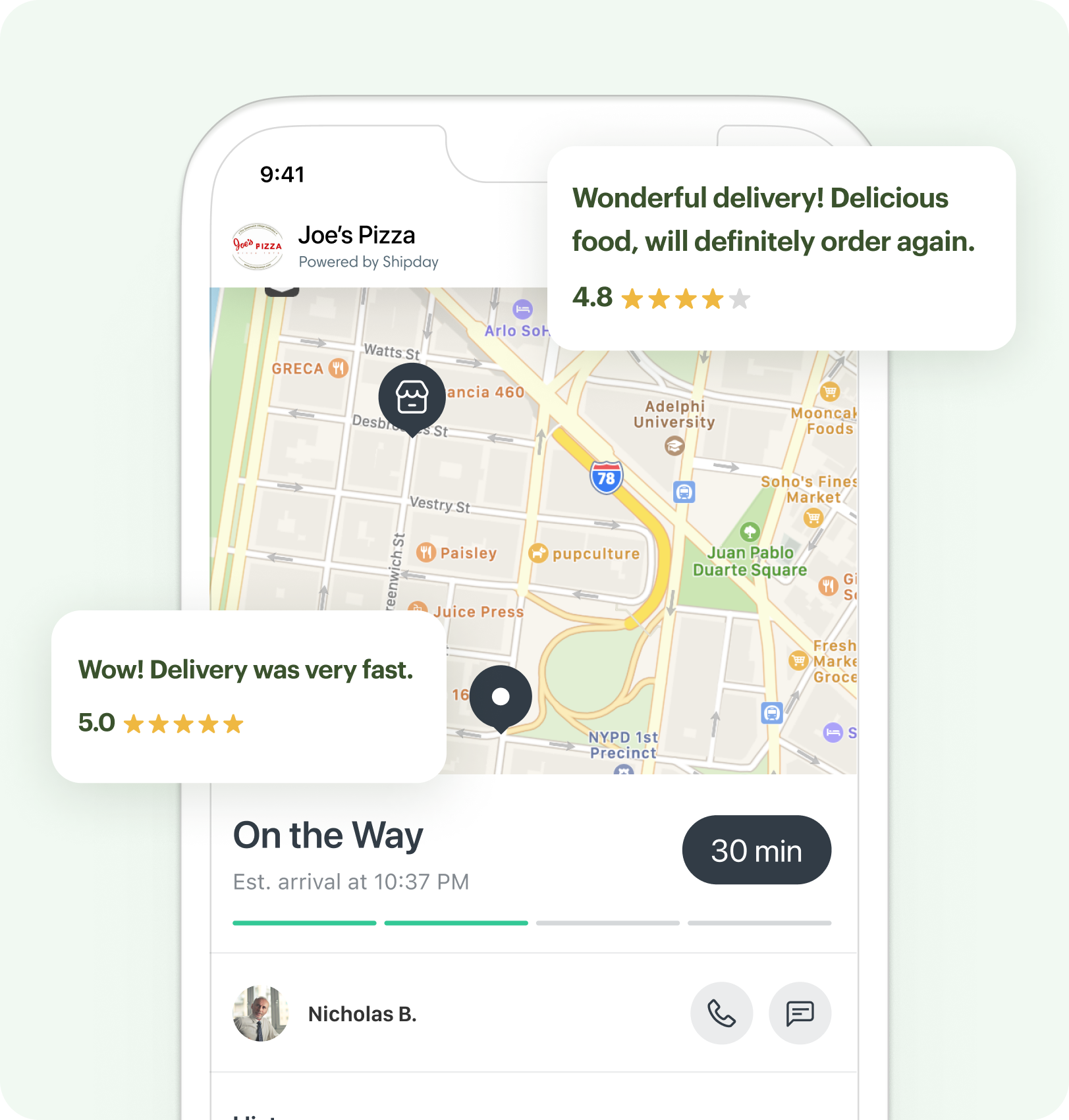 Shipday: software gratuito de entrega local